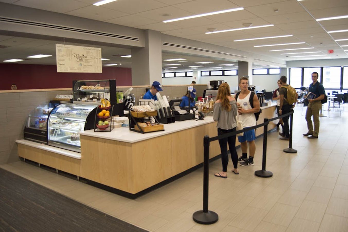 Students explore renovated Capen library - The Spectrum