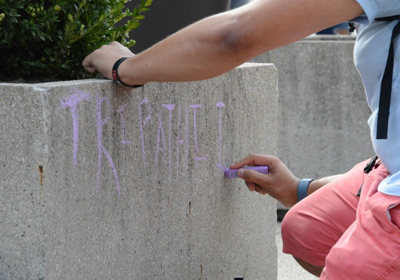 chalking-protest-sept-20-2024 - The Spectrum