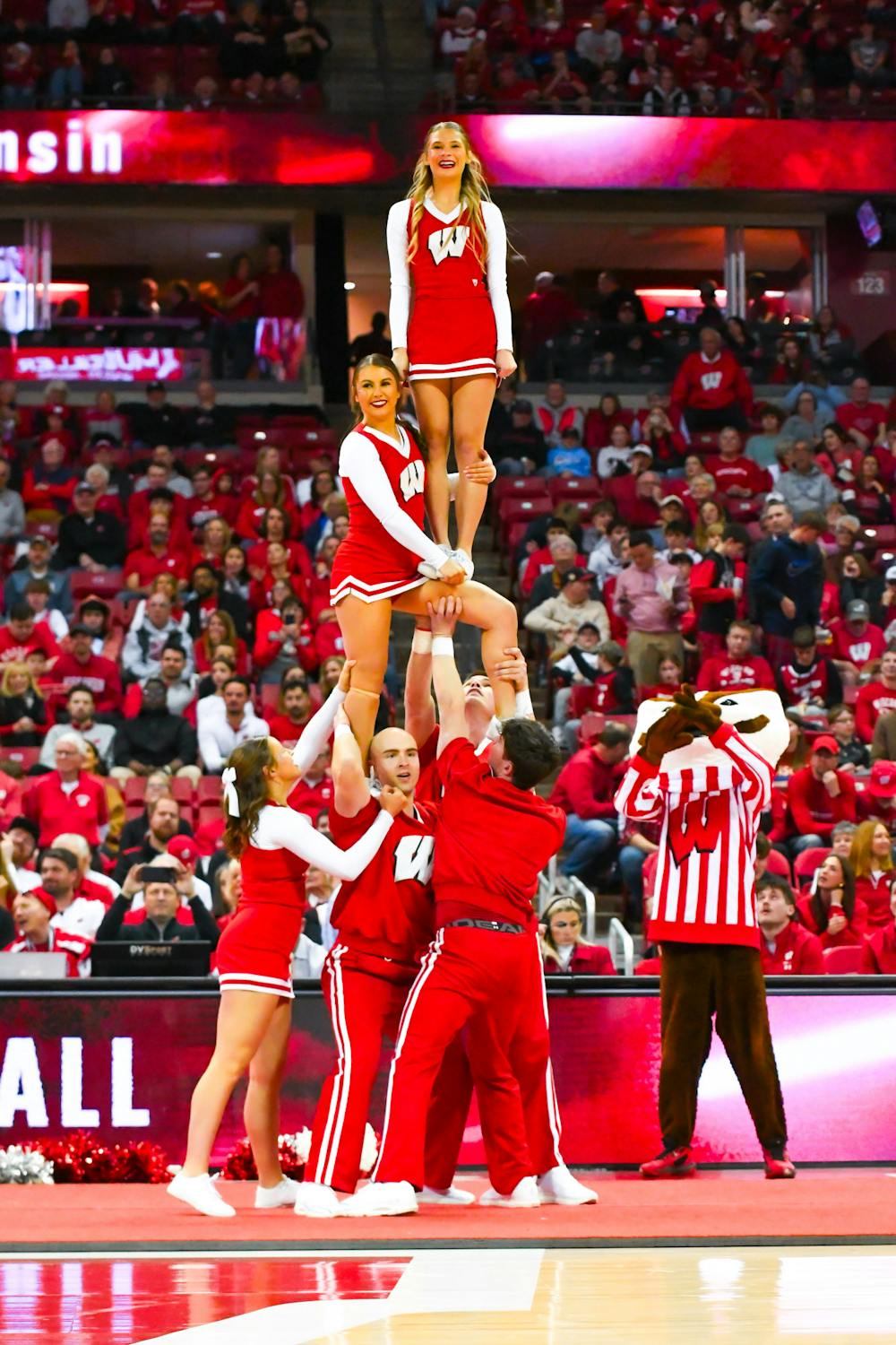 Wisconsin Spirit Squad Rutgers Game3656.JPG - The Daily Cardinal