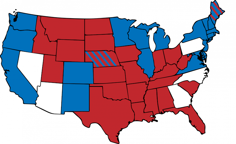 Election Map 2020.png - The Daily Cardinal