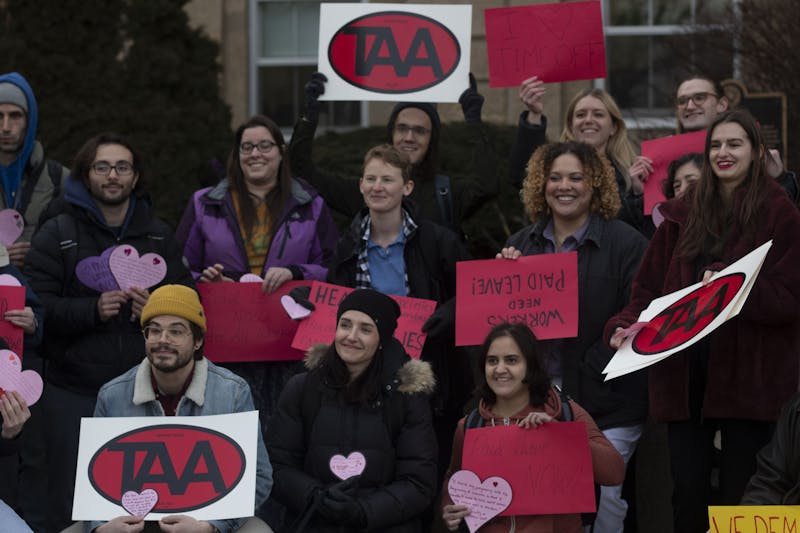 TAA delivers paid family leave petition to UW-Madison chancellor - The ...