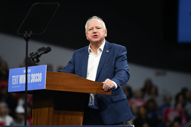 Tim Walz Obama Walz October 22-18.jpg - The Daily Cardinal