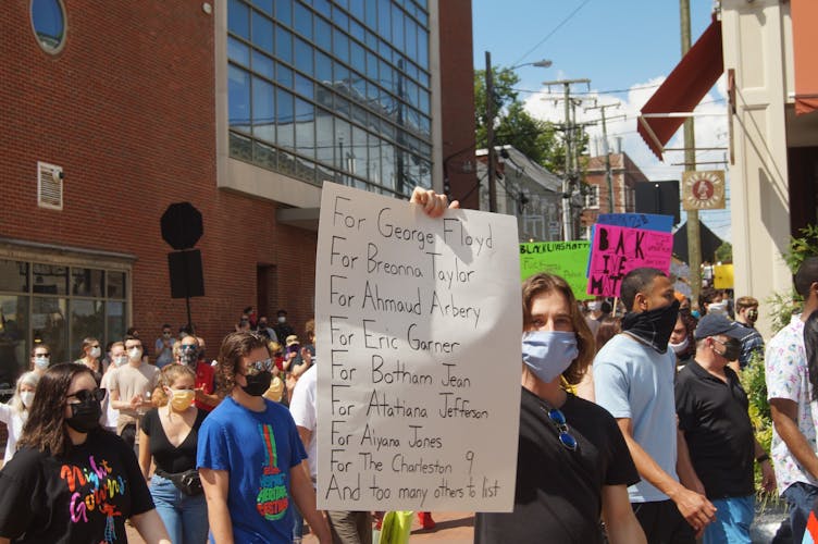 Justice for George Floyd Rally - The Cavalier Daily - University of ...