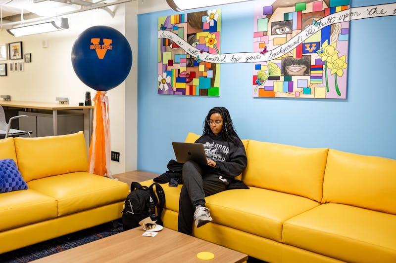 Hoos First Student Center provides a cozy space for studying and ...