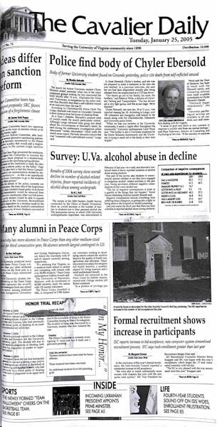 2000s page.JPG - The Cavalier Daily - University of Virginia's Student ...