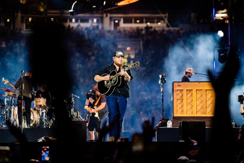 Luke Combs performs at a packed Scott Stadium - The Cavalier Daily ...