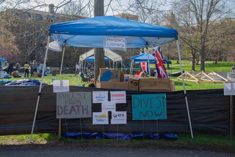 IN PHOTOS | 120 Hours Into the Encampment - The Cornell Daily Sun