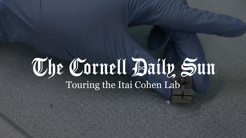 MULTIMEDIA | Touring the Itai Cohen Lab - The Cornell Daily Sun