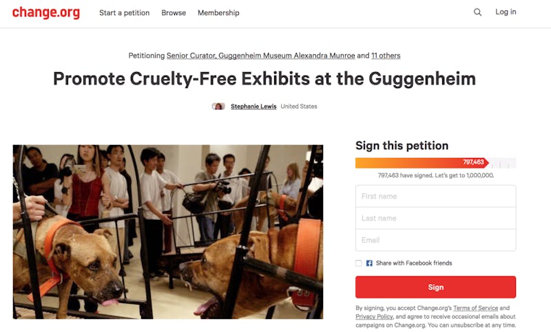 SHERMAN | Animals as Metaphors and a 'Cruelty-Free' Guggenheim - The ...