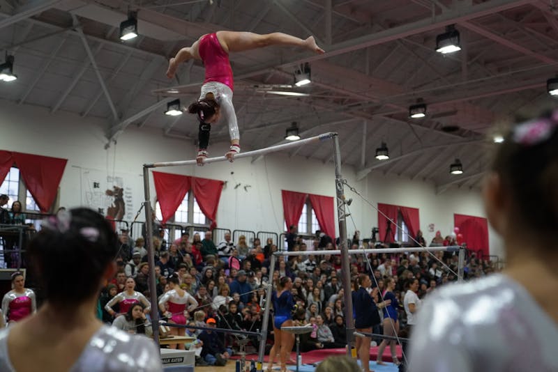 Gymnastics Scores One of Its Higher Scores of the Season - The Cornell ...