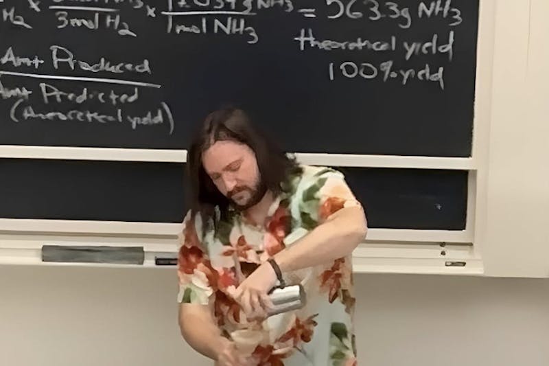 Backlash, Cocktails and Humor: A Sit Down with CHEM 2070 Professor Kyle ...