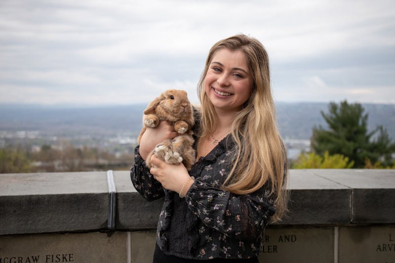 Erin Scannell — Finding Comfort Through Her Big Red Bun - The Cornell ...