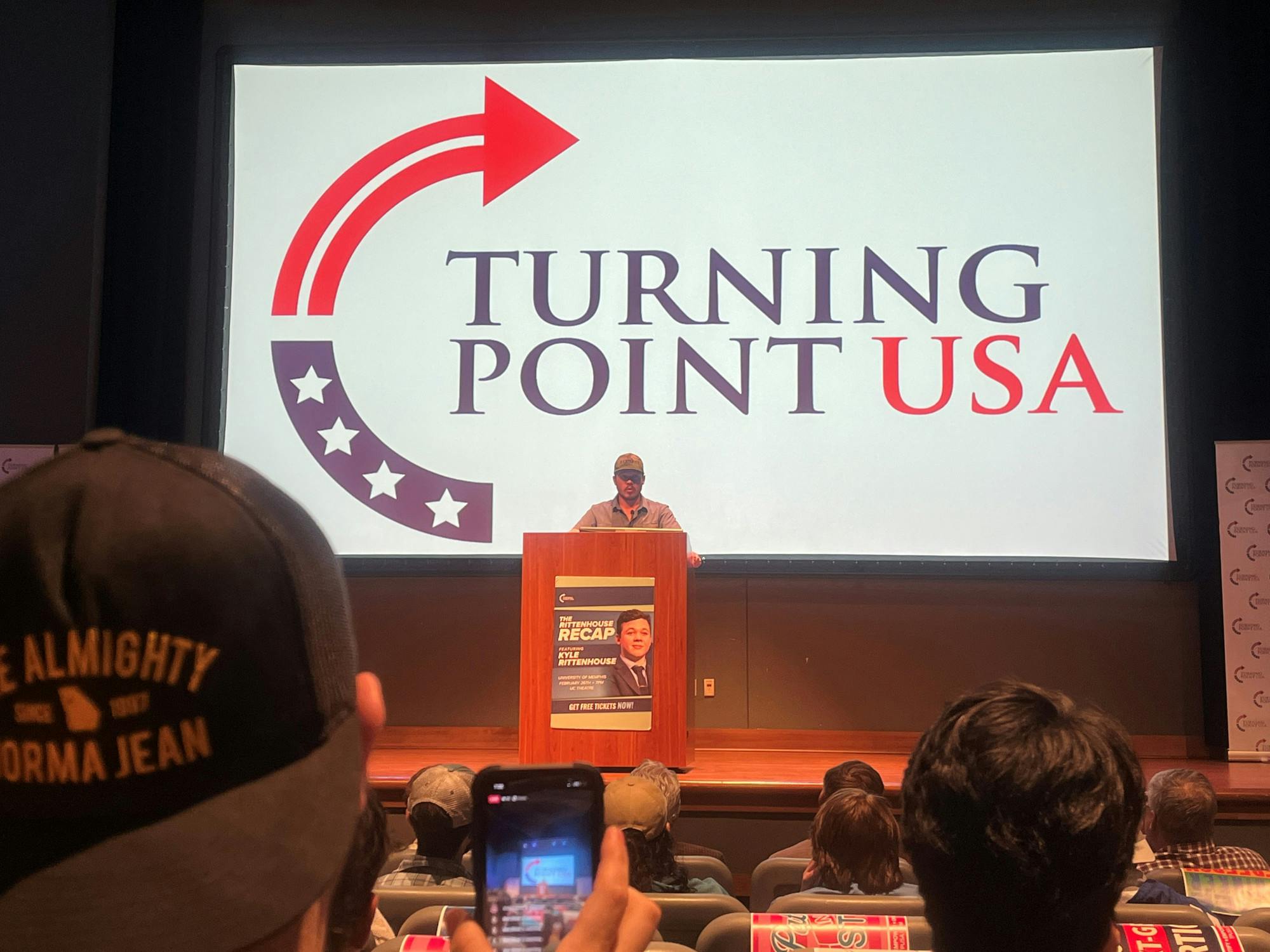 Rittenhouse Speaks to Small Crowd in Return to University of Memphis ...