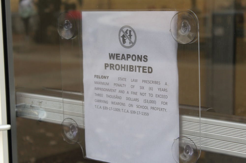 weapons prohibited 3 - The Daily Helmsman