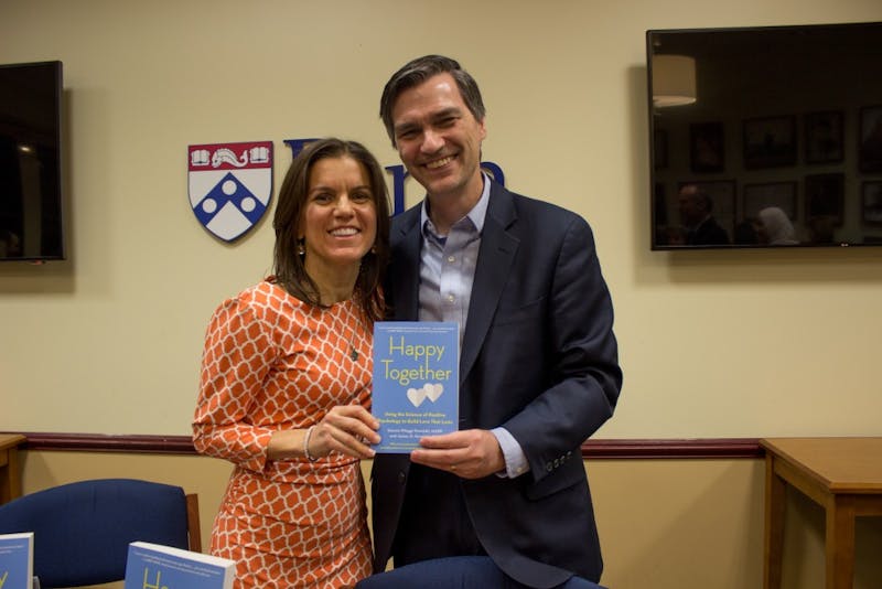 Couple who met at Penn introduce book on 'building a love that lasts ...
