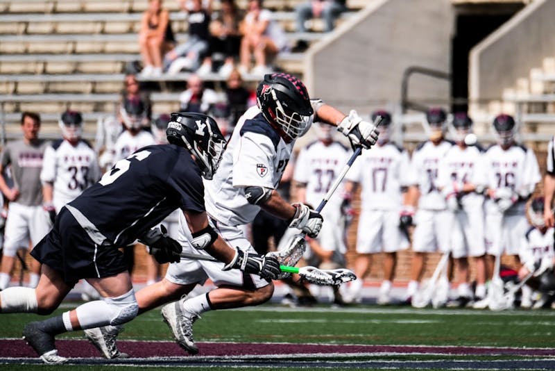Kyle Gallagher is getting it done at the faceoff X for Penn men's ...
