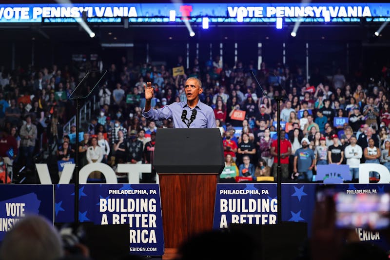 Obama and Biden host Philadelphia rally for Pa. Democrats, stressing ...