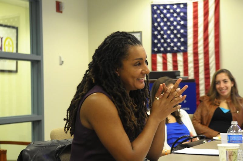 Philadelphia first lady Lisa Nutter speaks with students | The Daily ...