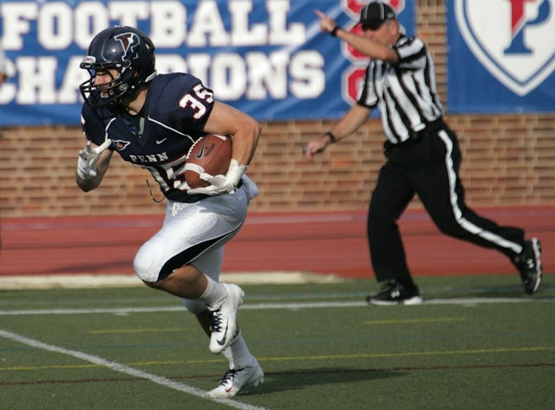 30 seconds with Penn football's Eric Fiore | The Daily Pennsylvanian