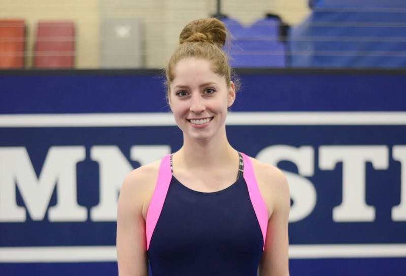 Senior Caroline Moore never expected to be a leader for Penn gymnastics ...