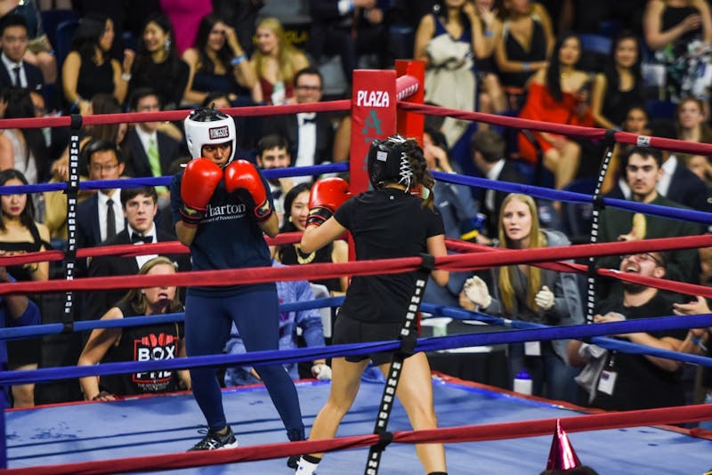 At most attended 'Fight Night' ever, Wharton and Penn Law students box ...