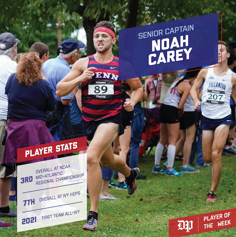 DP Sports Player of the Week: Penn cross country senior Noah Carey ...