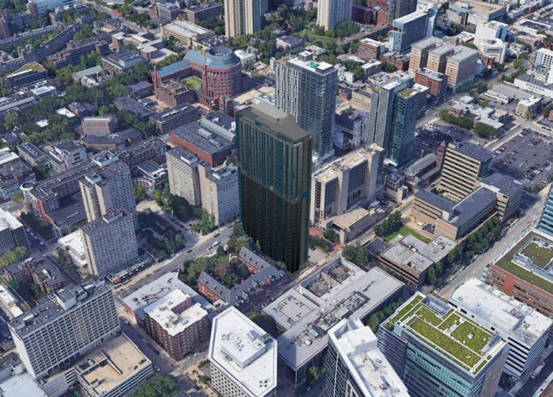 Developers are planning a new 34-story building close to Penn's campus ...