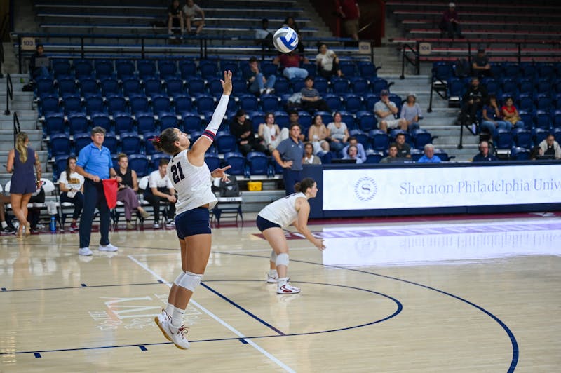 Penn volleyball narrowly falls to Temple in five-set back-and-forth ...