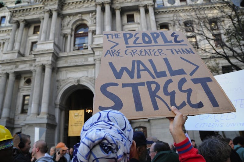 Occupy Philadelphia protest completes first day | The Daily Pennsylvanian