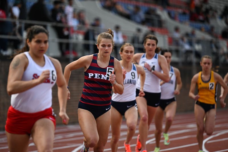 Phoebe White of cross country: Running part of a pack to lead within ...