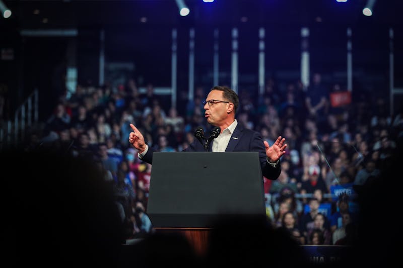 Gubernatorial candidate Josh Shapiro talks role of Penn students in Pa ...