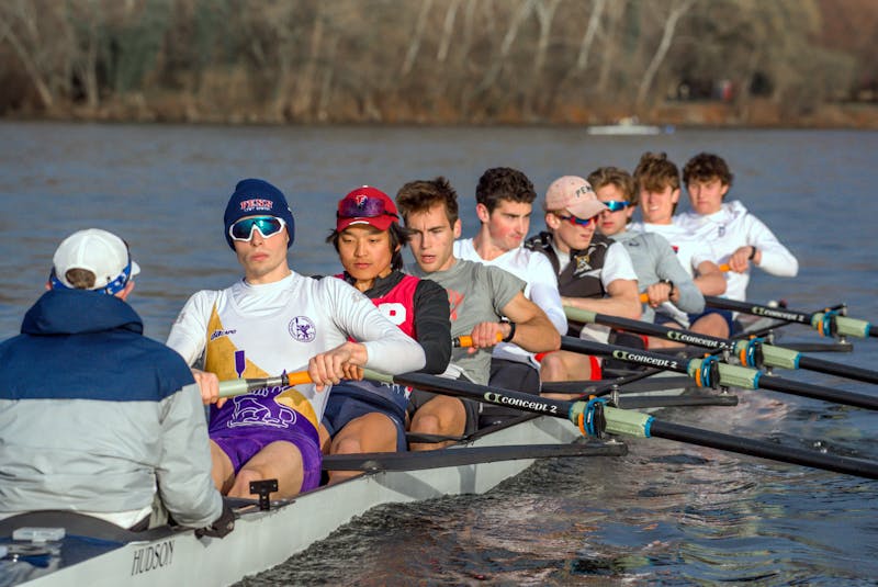 Penn heavyweight and lightweight rowing hit the water at Head of the ...
