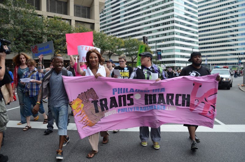 Philly Trans* March promotes awareness and unity | The Daily Pennsylvanian