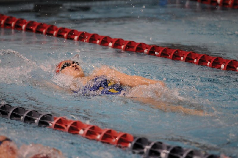 Penn swimming and diving stays local to compete with Villanova | The ...