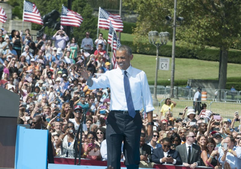 Obama argues for his legacy at Phila. rally | The Daily Pennsylvanian