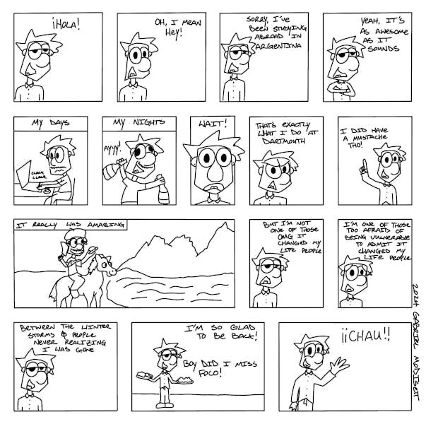 Modisett: Existentially Abroad - The Dartmouth