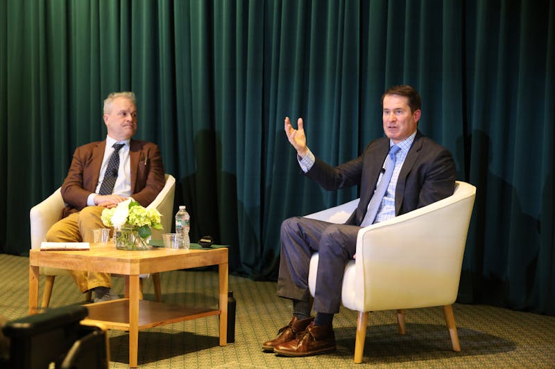 US Rep. Seth Moulton discusses future of Democratic Party - The Dartmouth