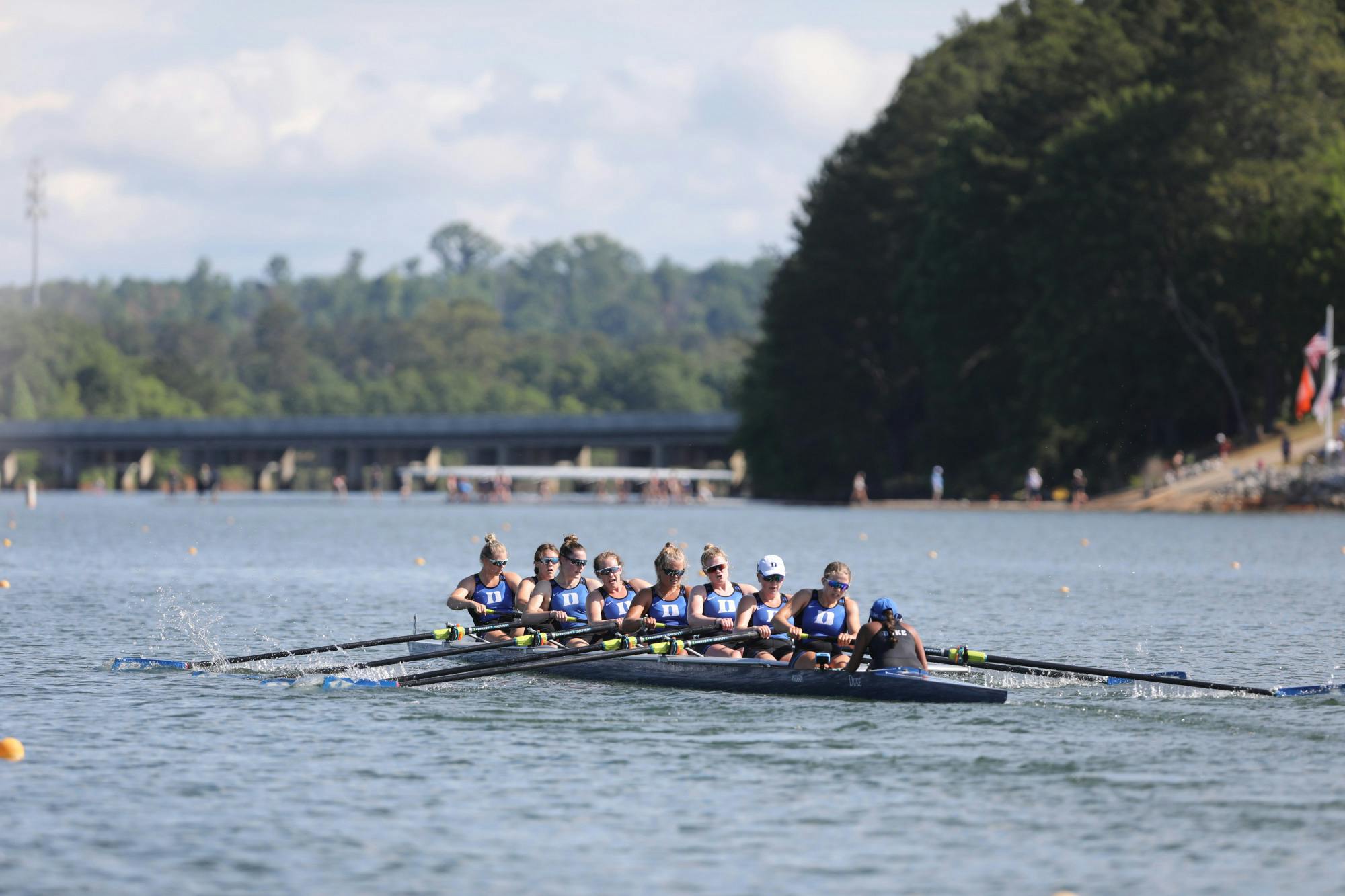 Duke rowing sweeps nearly all races, secures second-place finish at ...