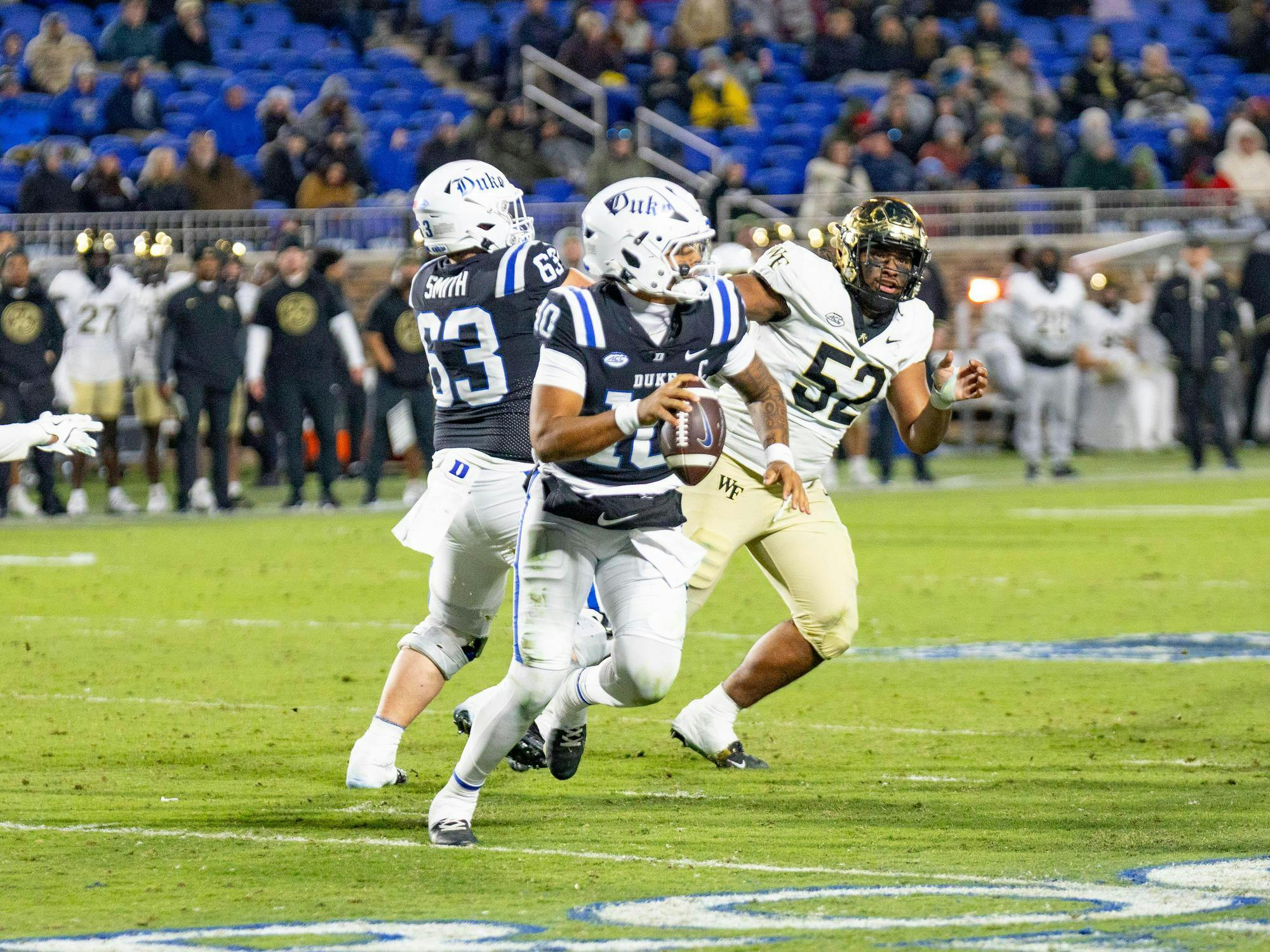 Duke football's win over Wake Forest paints picturesque end to regular ...