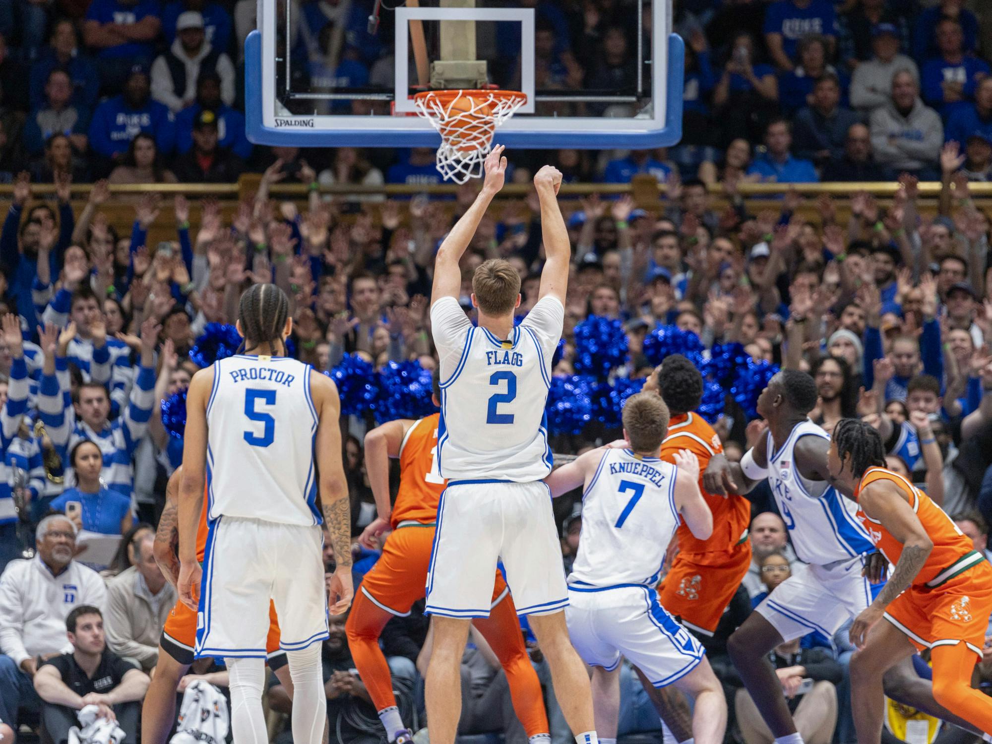 Knueppel's 25 leads No. 3 Duke men's basketball in 89-54 demolition ...