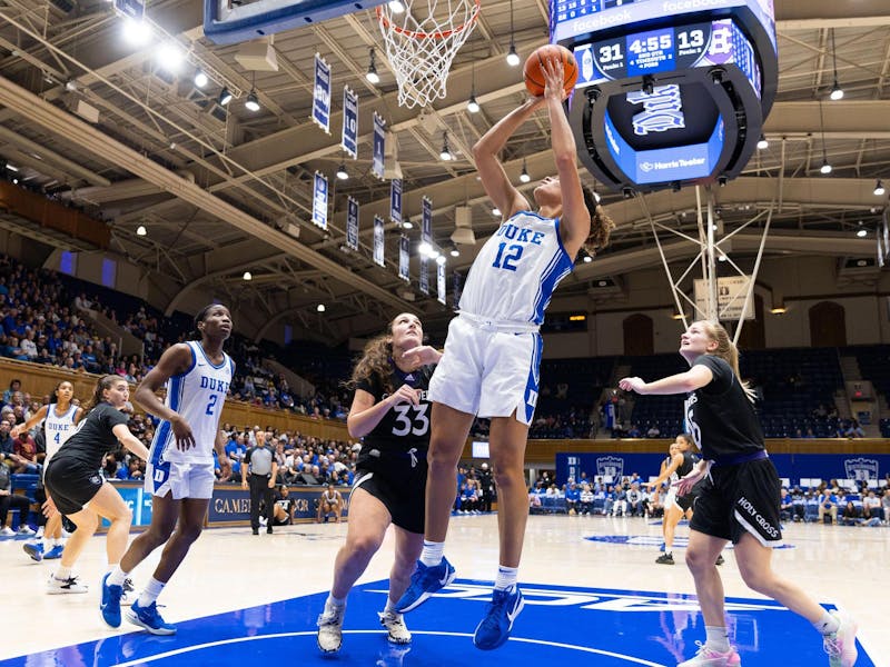 In strong, cohesive win over Holy Cross, No. 15 Duke women's basketball ...