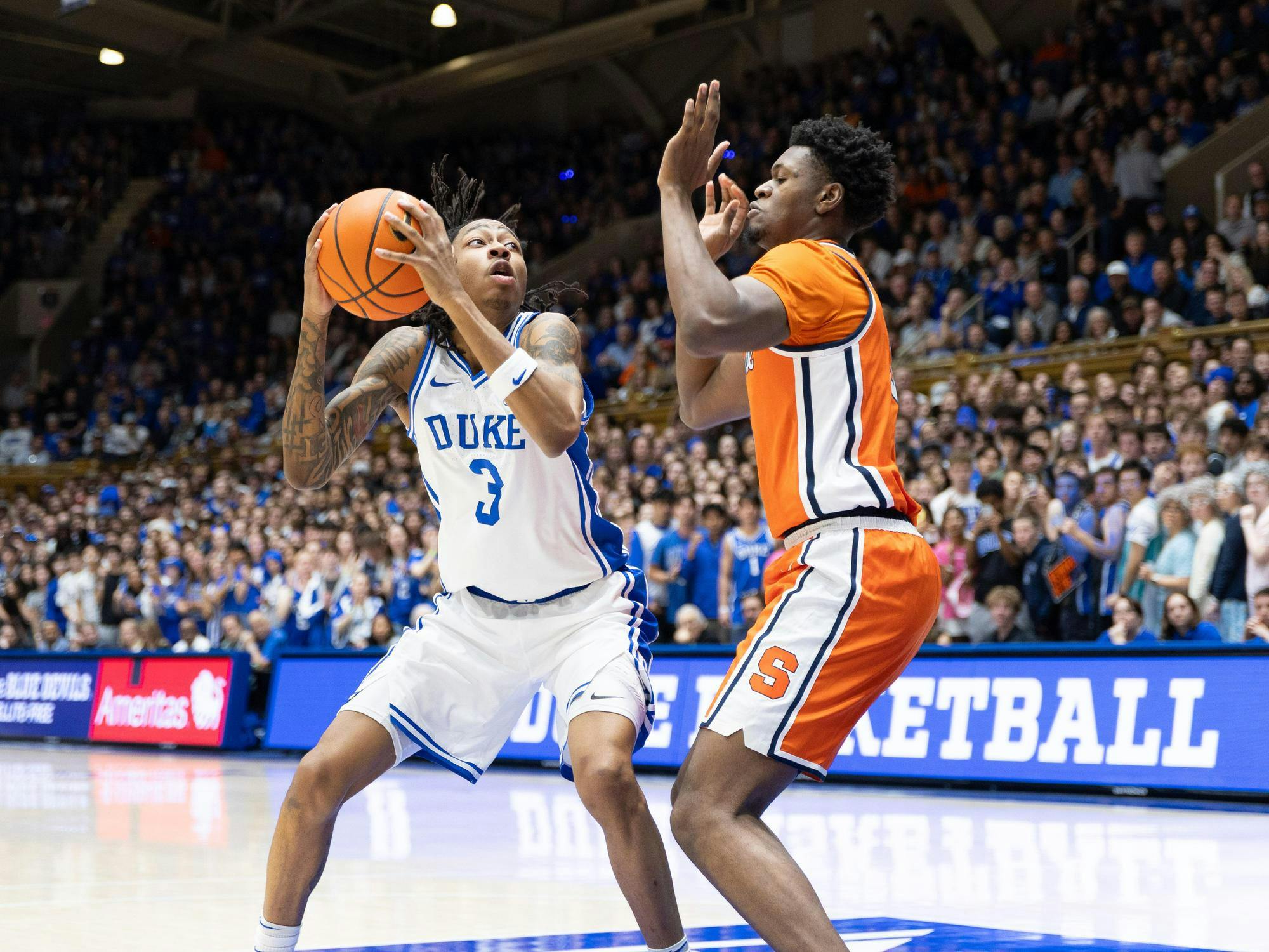 Senior class celebrates 4 years of Cameron Craziness as Duke men's ...