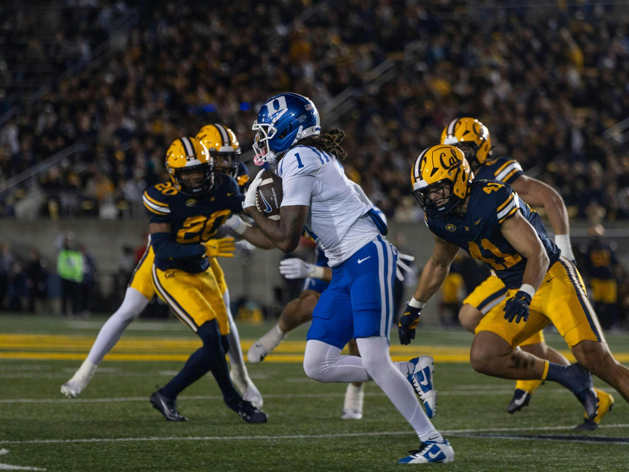 NOTHING GOLD CAN STAY: Duke football mounts first-half comeback ...