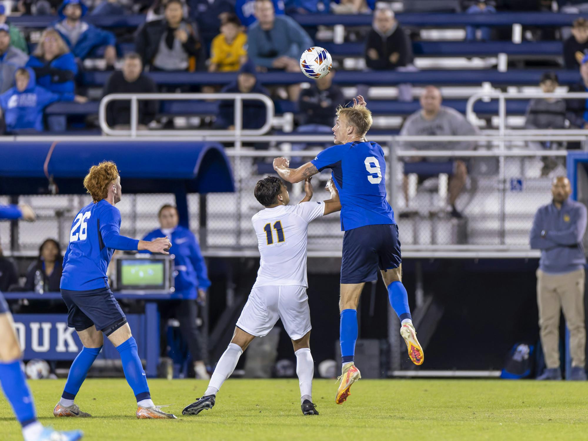 No. 3-seed Duke men's soccer concedes 2 early goals for loss to Cal in ...
