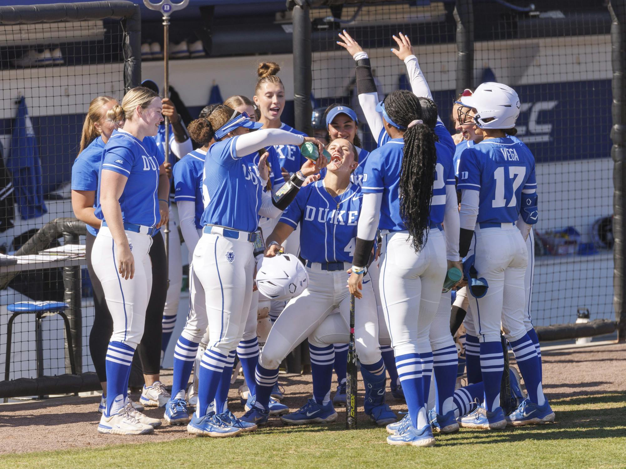 No. 16 Duke softball recoups from sweep with dominant 10-0 victory over ...