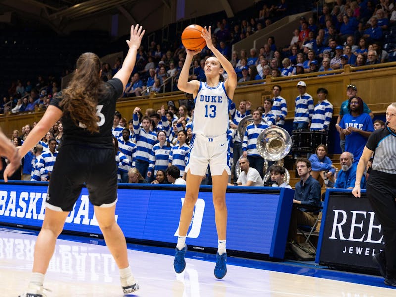 No. 7 Duke women's basketball rolls to 91-48 win against Holy Cross in ...