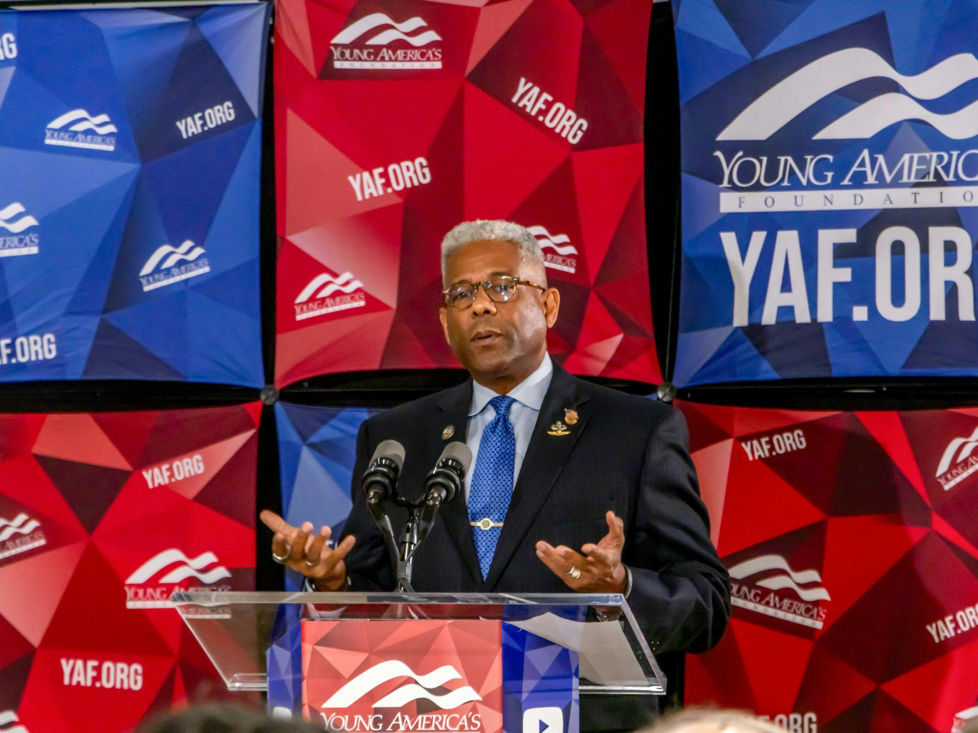 Former congressman, veteran Allen West talks conservative policy issues ...