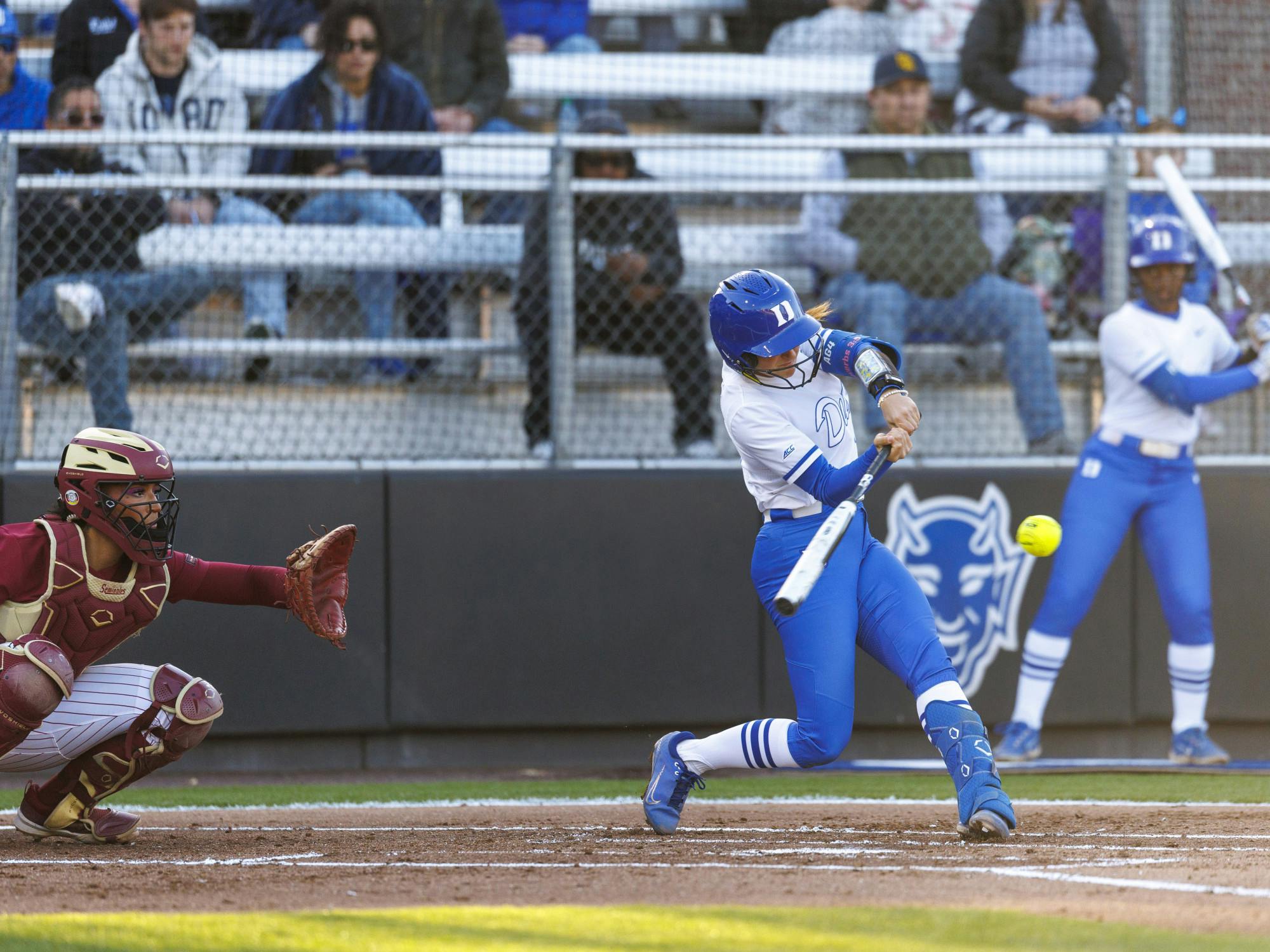 Duke softball's Saturday comeback falls short, Florida State completes ...