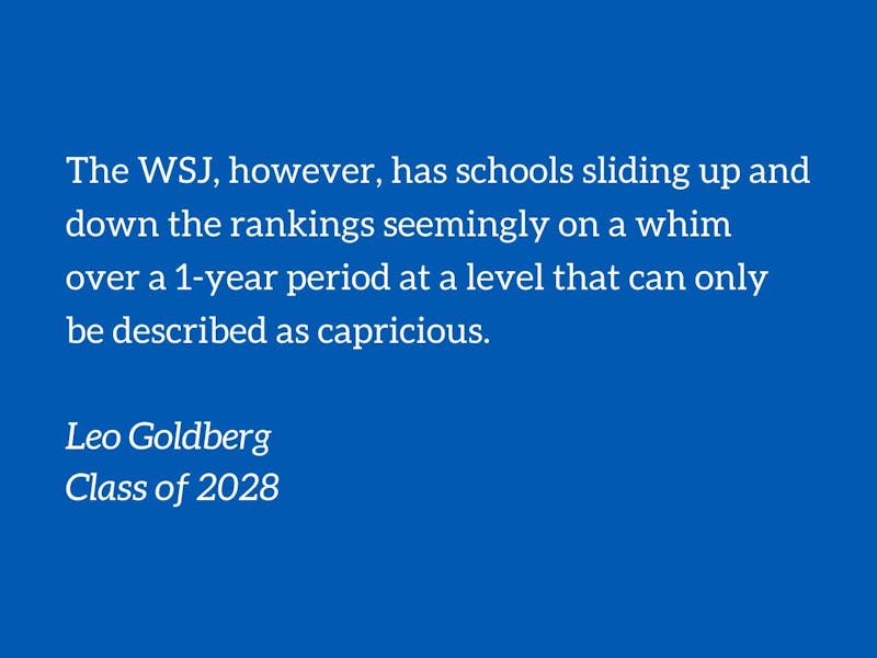 The WSJ’s new college rankings are a joke. Maybe that’s the point ...