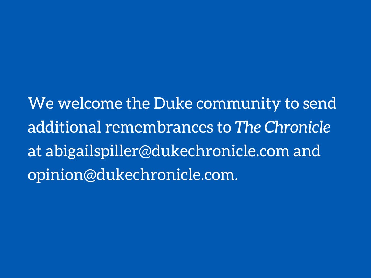 Community members share remembrances for Dean Gerald Wilson - The Duke ...